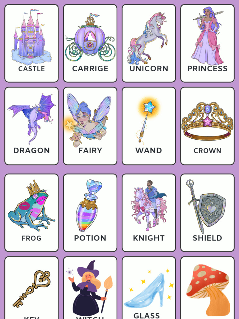 Fairy Tale Flashcard | PDF