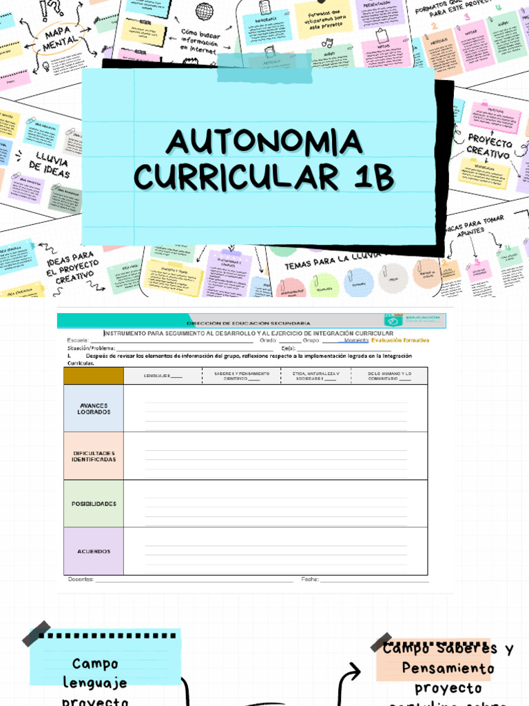 Informe de La Materia de Autonomia Curricular | PDF | Science