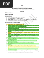 HMIS 322 Exam Questions | PDF | Epidemiology | Health Care