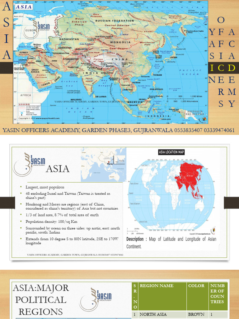 Asia | PDF | Asia | Physical Geography