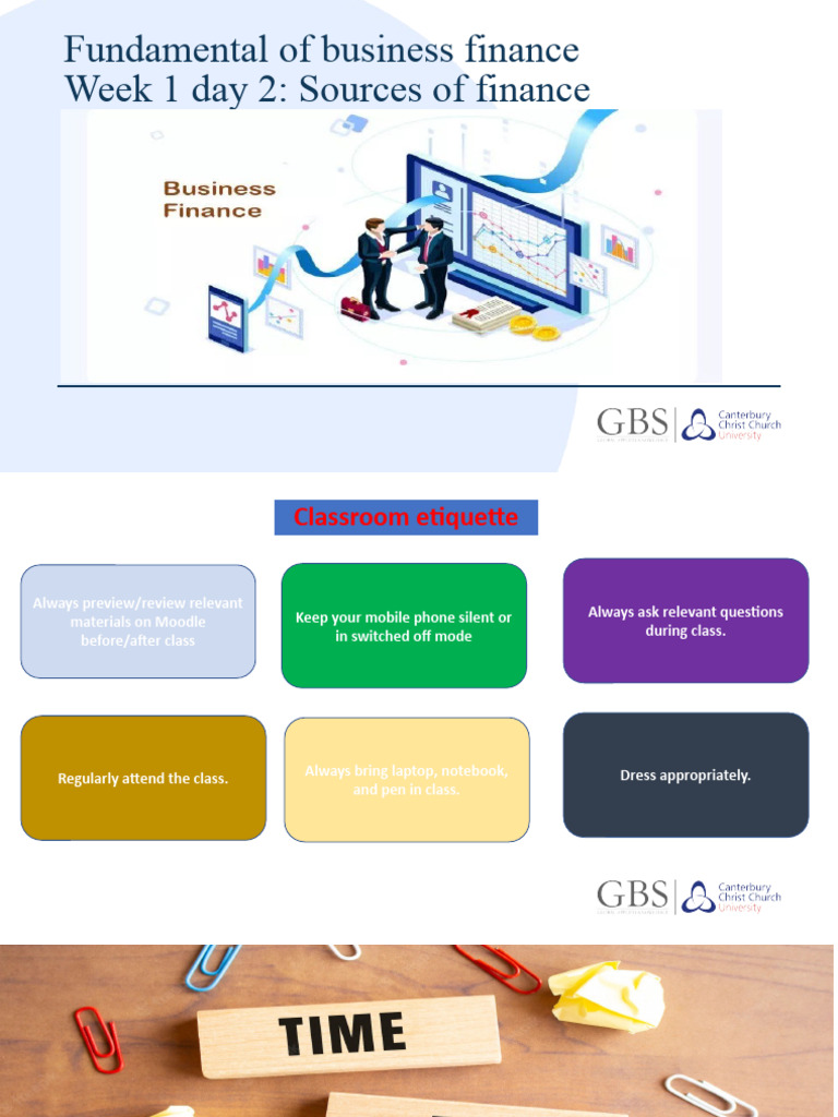 Week1 Day 2 Lecturer Slides | PDF | Finance & Money Management | Credit