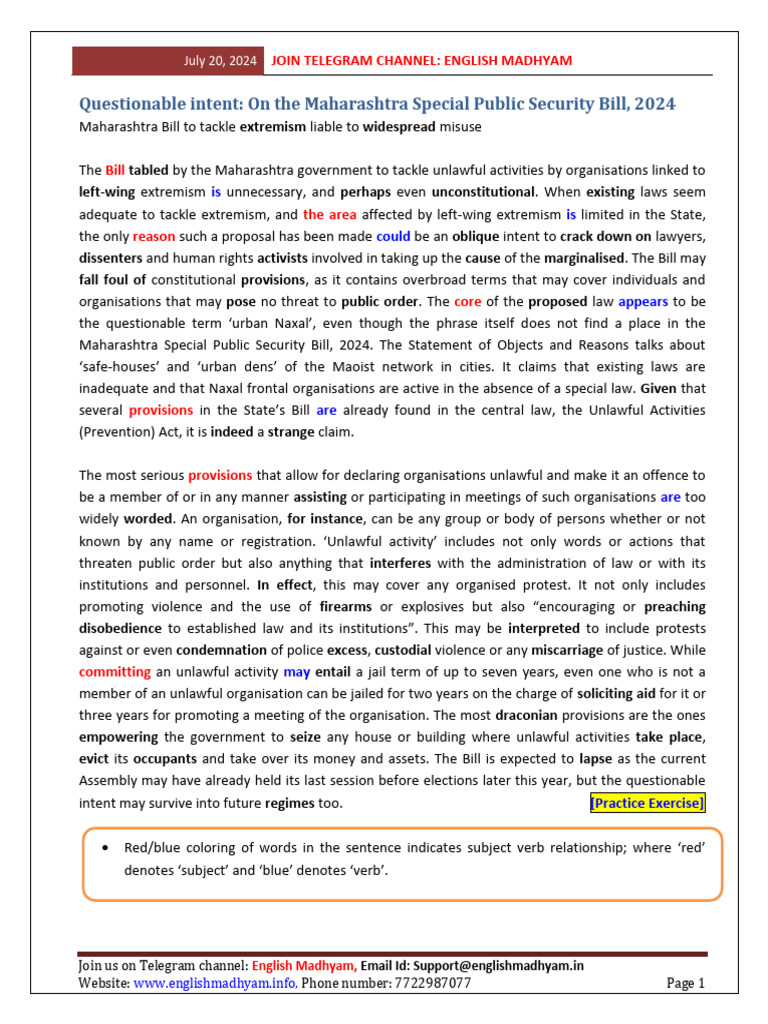 Questionable Intent | PDF | Verb | Adjective