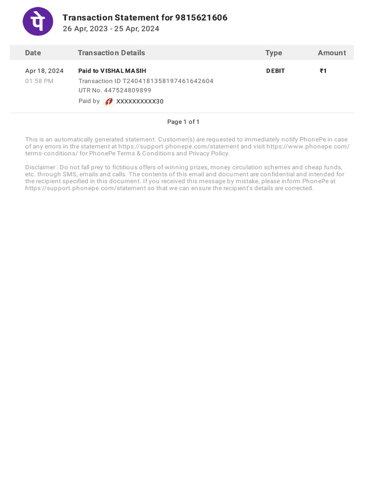 PhonePe Statement Apr2023 Apr2024 | PDF