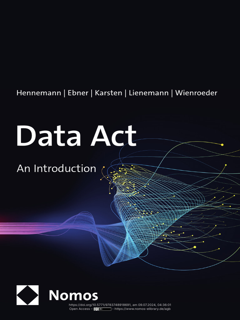 Introduction to the Data Act | PDF | Governance | European Union