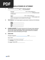 CT DMV Special Power of Attorney Form | PDF | Power Of Attorney ...