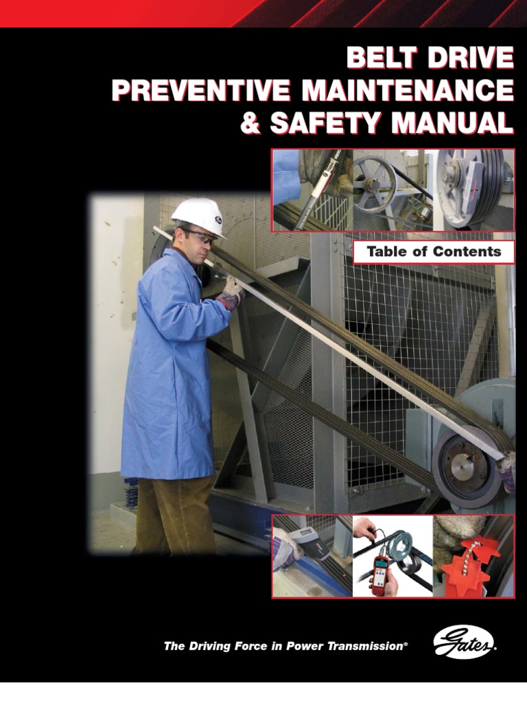 Belt Preventive Maintenance Manual | Download Free PDF | Belt ...