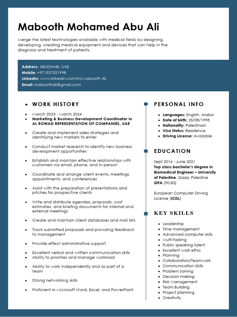 Mabooth CV23 | PDF | Supply Chain | Procurement