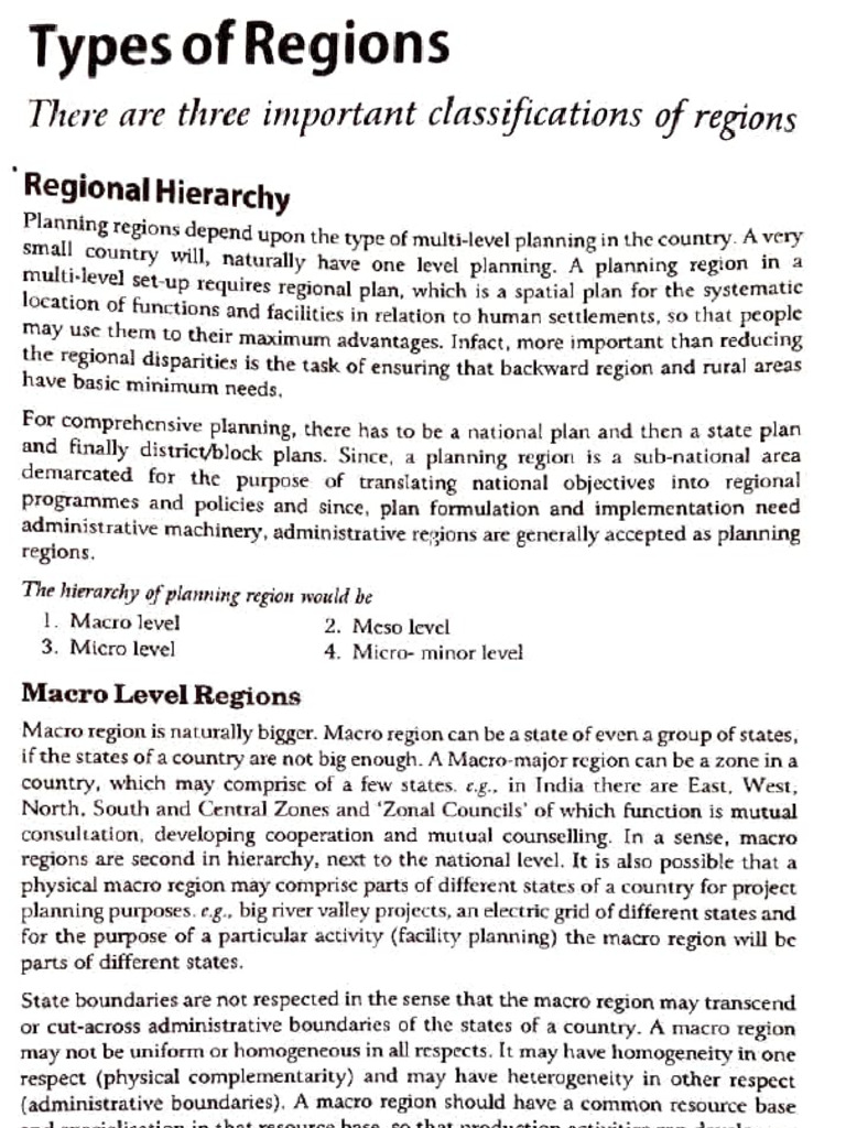 Classificationof Regionsonthebasisof Types Pdf Climate Natural
