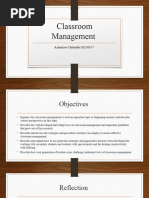 Effective Classroom Management | PDF | Teachers | Classroom Management