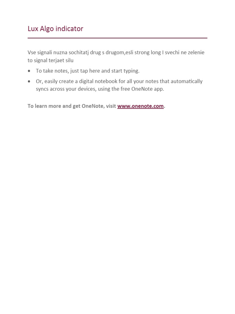 Lux Algo Indicator | PDF | Computers