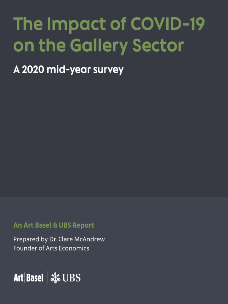 The Art Market Mid Year Survey 2020-1 | PDF | Employment | Layoff