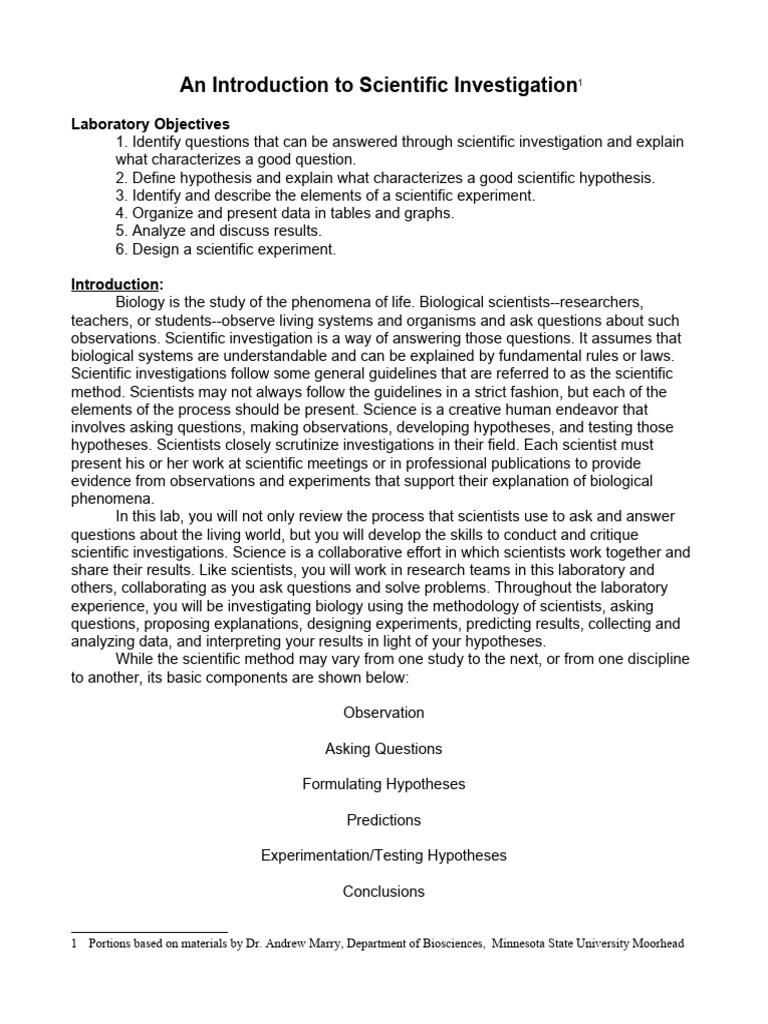 3 Process of Science | PDF | Hypothesis | Scientific Method