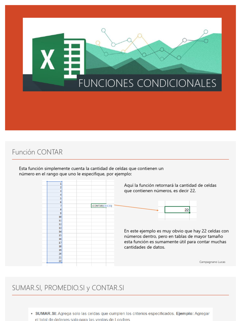 Funciones Condicionales | PDF | Matemáticas Aplicadas