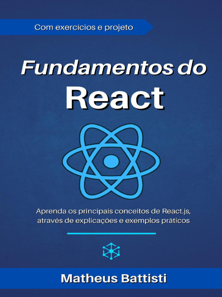 Fundamentos Do React JS Aprenda A Bilioteca Mais | PDF | Script Java | Modelo de Documento por ...