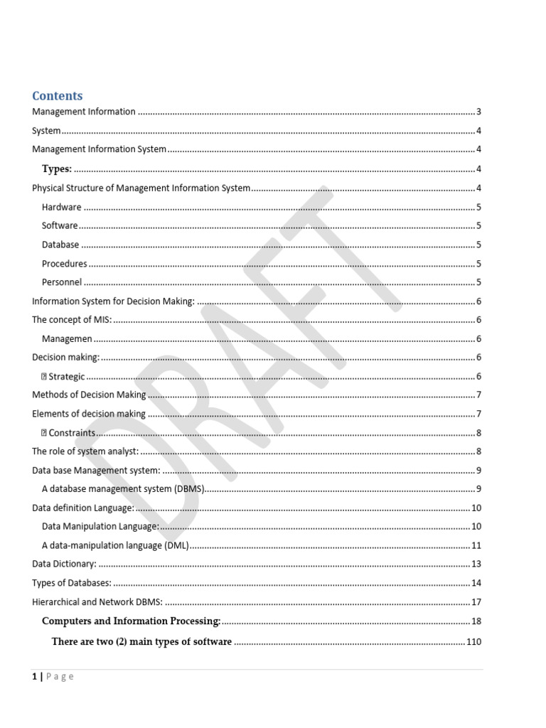 MIS Module | PDF | Databases | Workstation