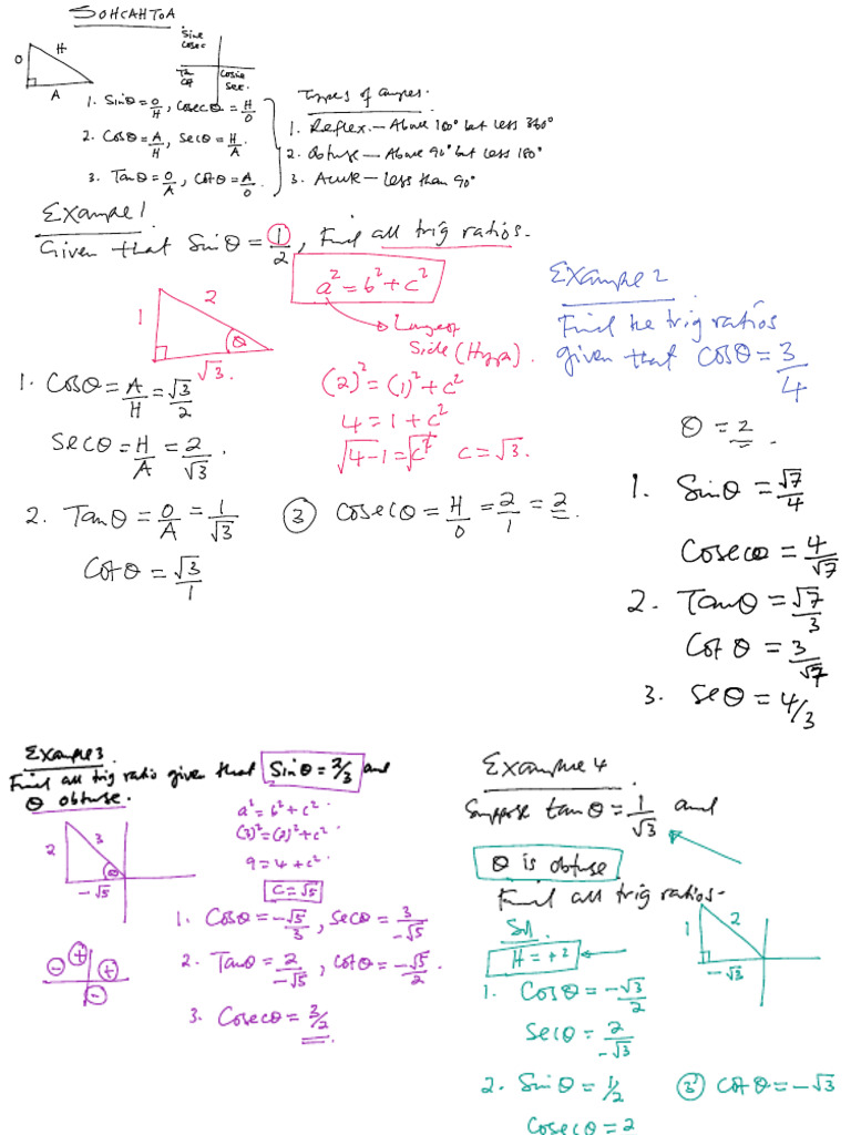 Special Angles Lesson | PDF