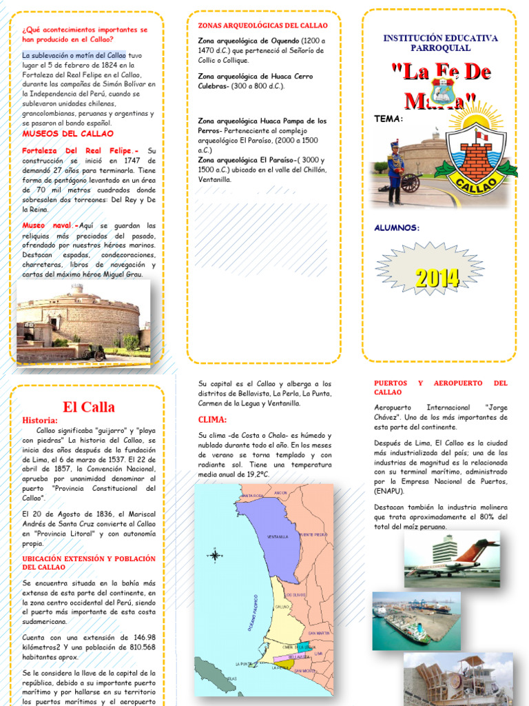 245552509-Triptico-El-Callao_(1)[1] | Descargar gratis PDF | América del Sur