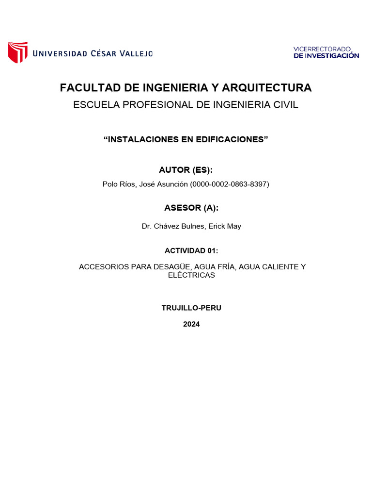 Instalacion en Edificaciones | PDF
