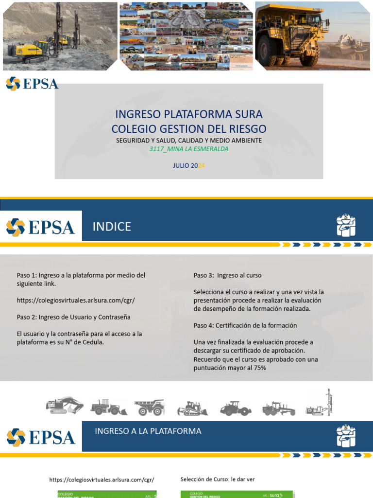 3117 - Presentacion Formaciones EPSA | PDF
