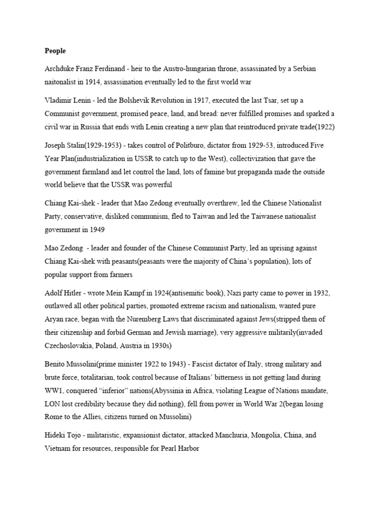 WHAP Unit 7-8 Notes | PDF | Warsaw Pact | Soviet Union