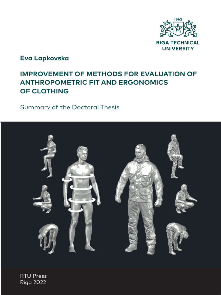 Enhancing Clothing Fit and Ergonomics | PDF | Anthropometry | Human ...