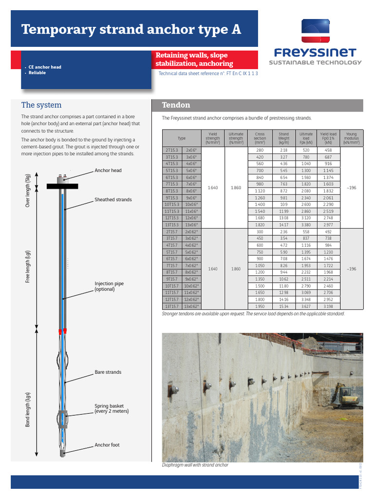 T - Temporary strand type A_En | PDF | Prestressed Concrete | Civil ...