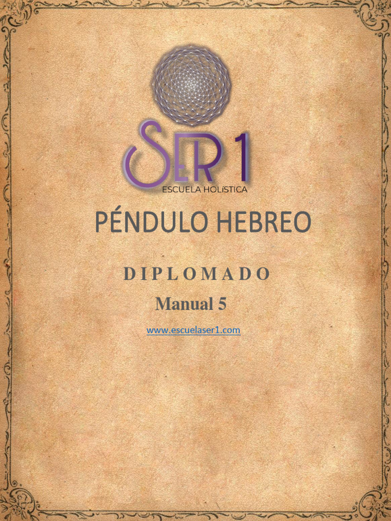 Manual 5 Diplomado PENDULO HEBREO2 | PDF | Verdad | Alma
