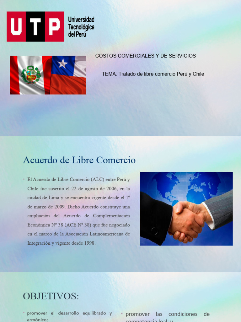 Tlc-Peru y Chile | PDF | Comercio | Economias