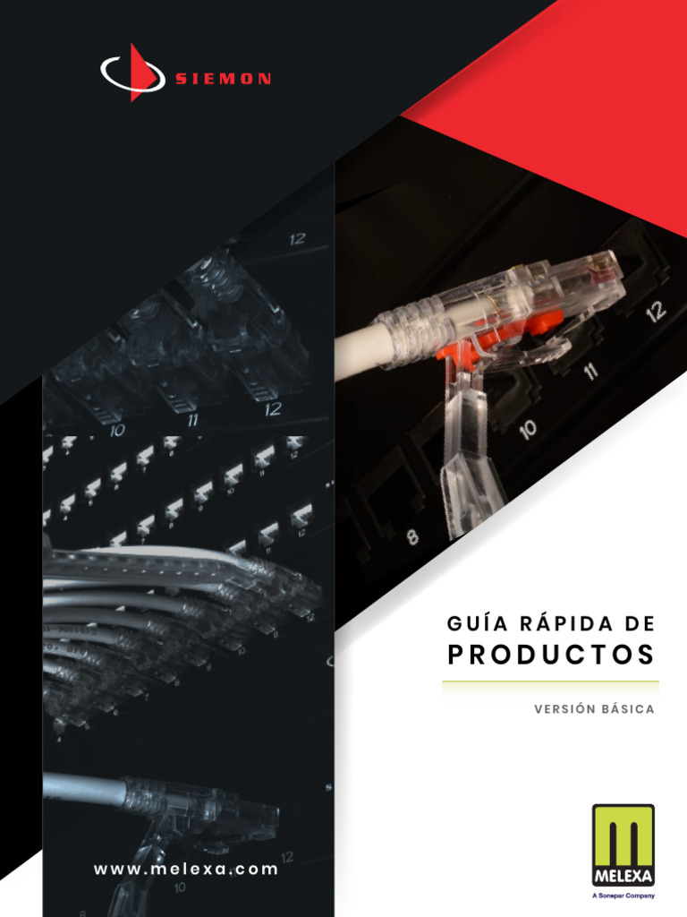 Siemon Guia Productos V6 Final | PDF | Amarillo | Infraestructura de ...