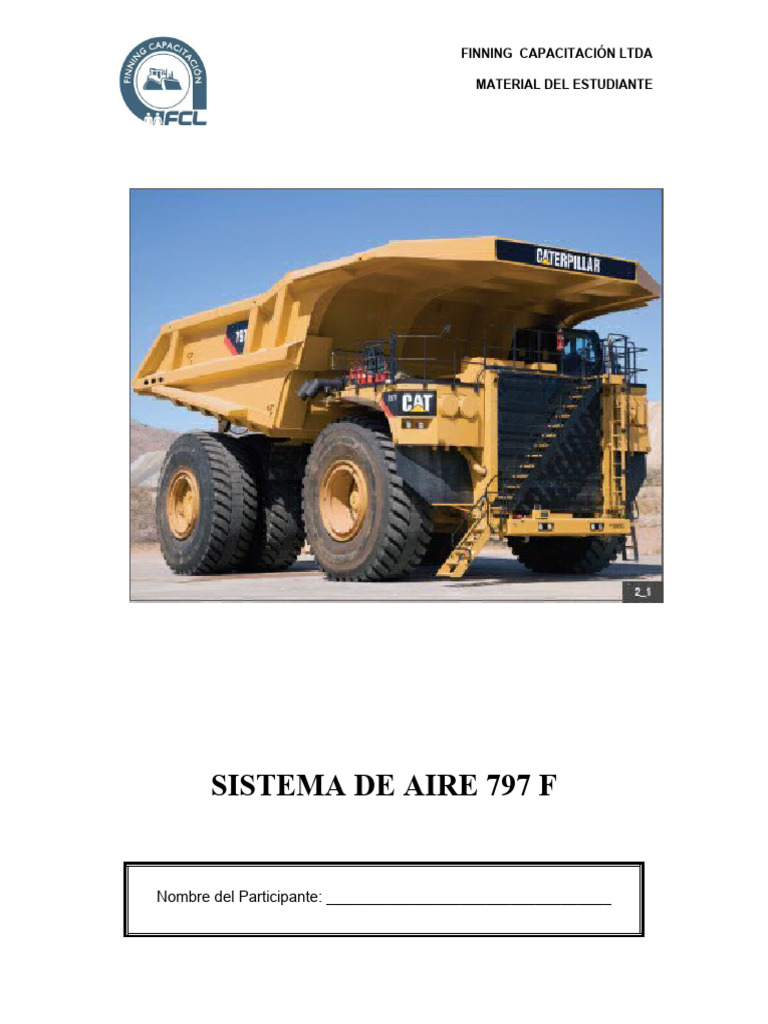 12.0 - Sistema de Aire 797F | PDF | Presión | Válvula