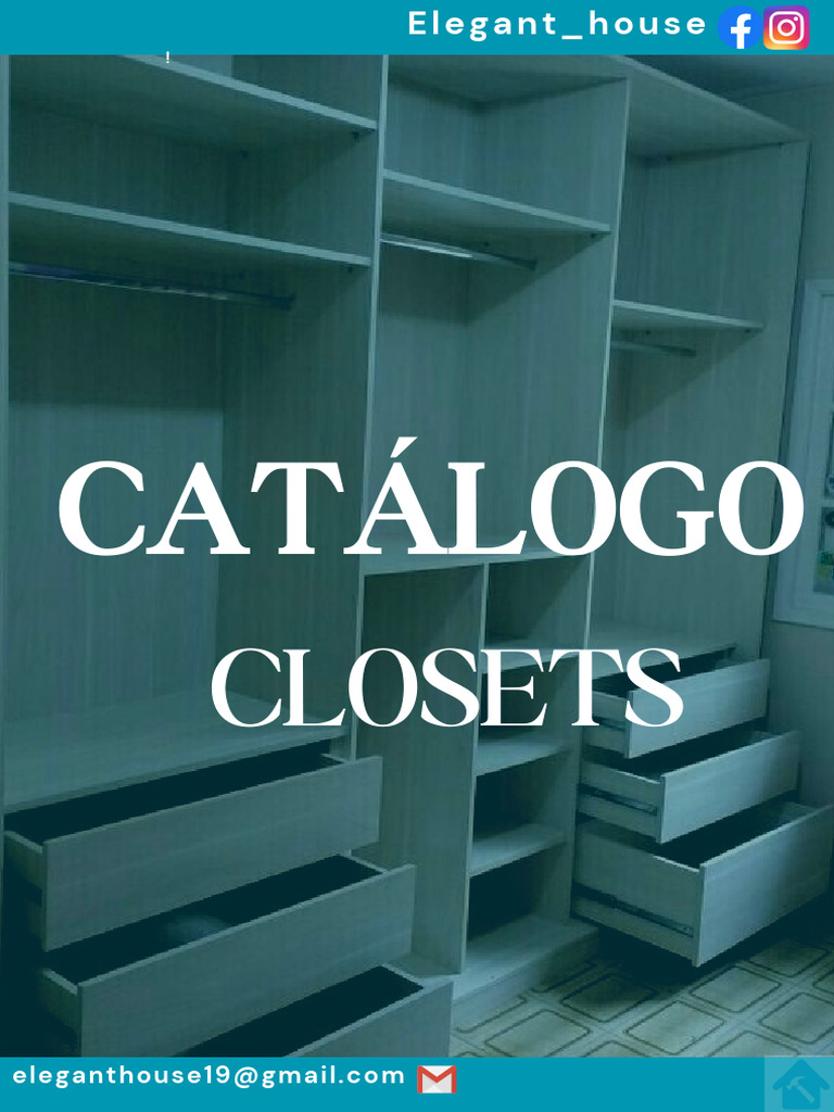 Catalogo Closets Actualizado | PDF