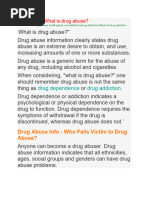 Drug Abuse | PDF | Substance Abuse | Drugs