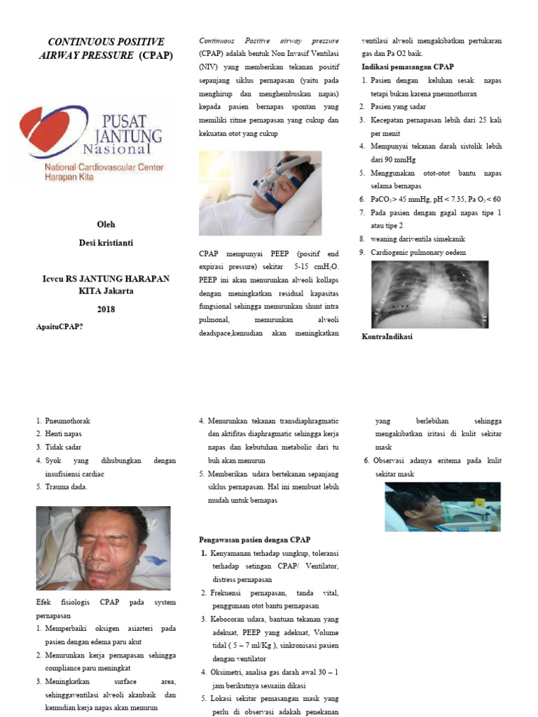 Panduan CPAP: Indikasi dan Pengawasan | PDF
