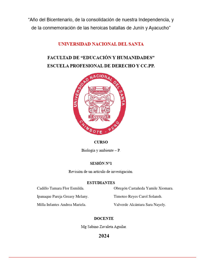 Avances de La Biología - Normas Apa. | PDF | El la | Cáncer