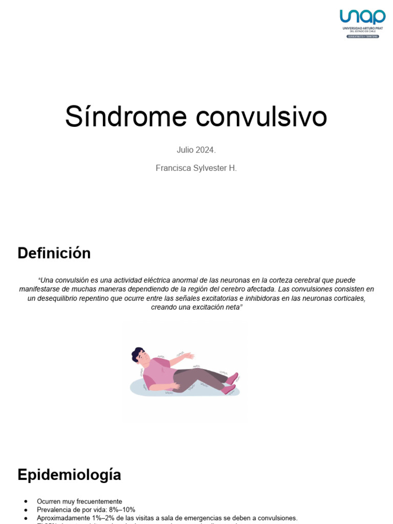 Síndrome Convulsivo | PDF | Enfermedades y trastornos | Neurociencia