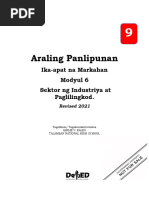 Ap9 Q4 W5 Module 5 Mga Patakaran at Programa Upang Mapaunlad Ang Sektor NG Agrikultura | PDF