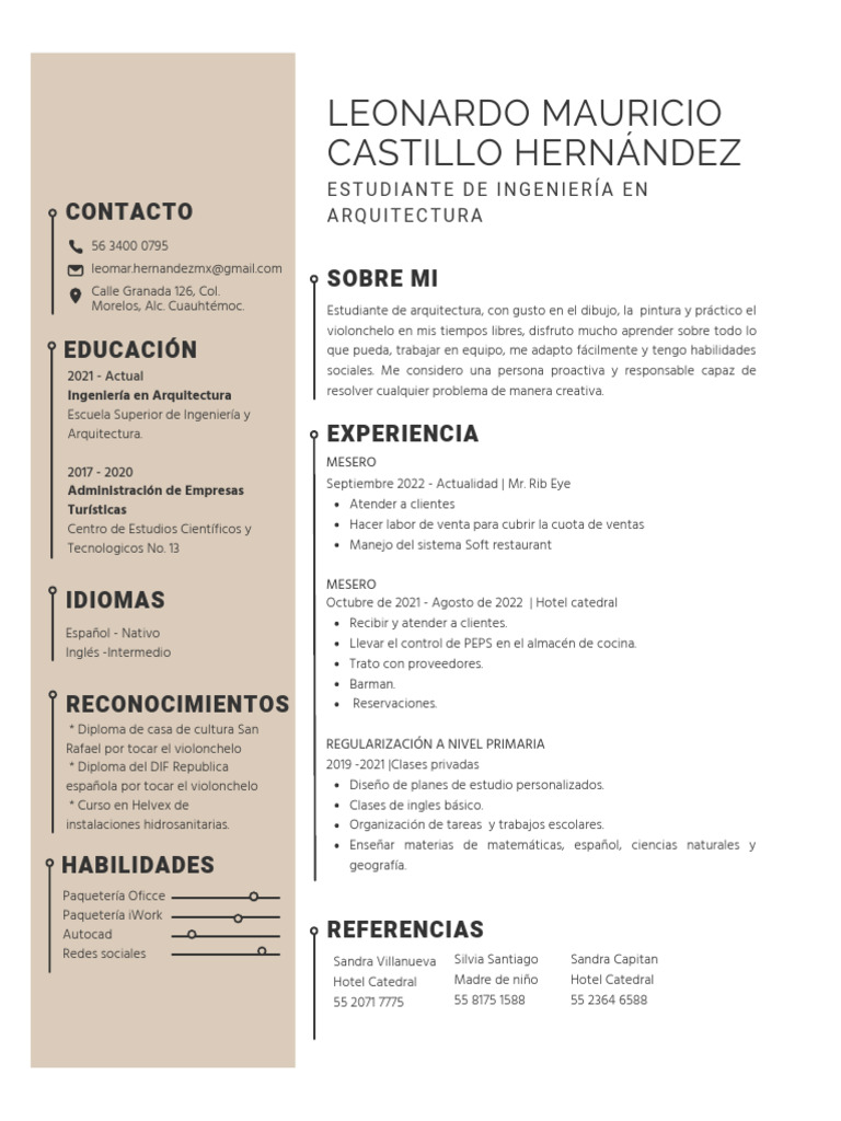 CV 2 | PDF | Science