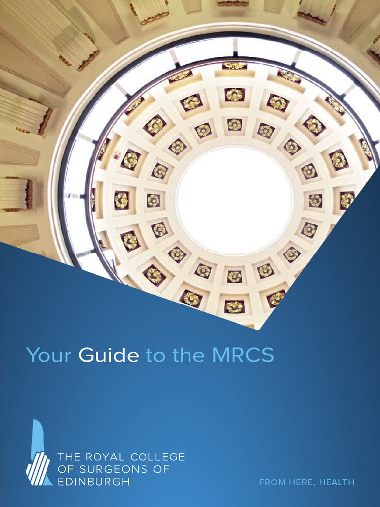 Rcsed - Mrcs Guide Update2013 - Web | PDF | Surgery