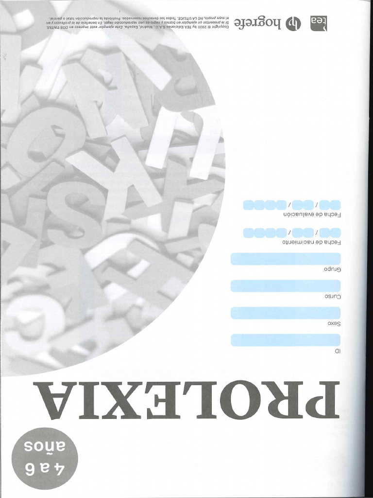 Prolexia 4-6 | PDF