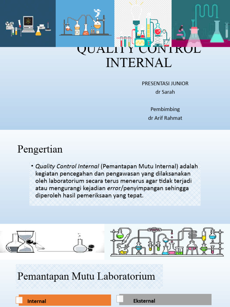 Pengendalian Mutu Internal Laboratorium | PDF