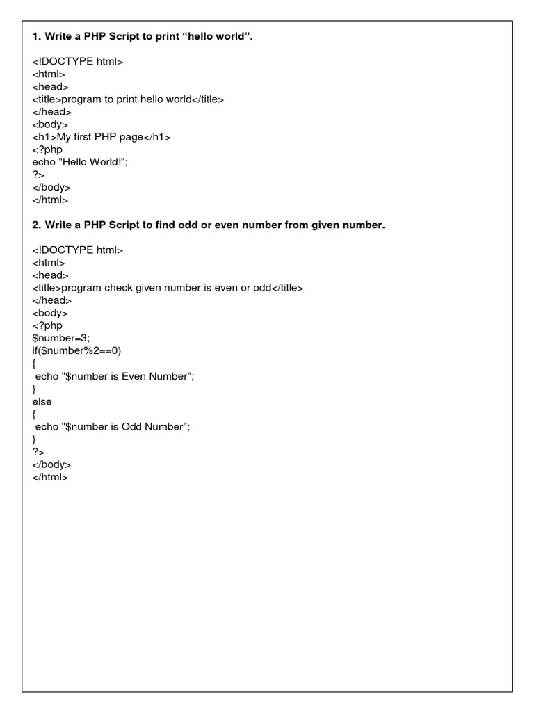 PHP Lab | PDF | Matrix (Mathematics) | File Format PHP Lab | PDF | Matrix (Mathematics) | File Format