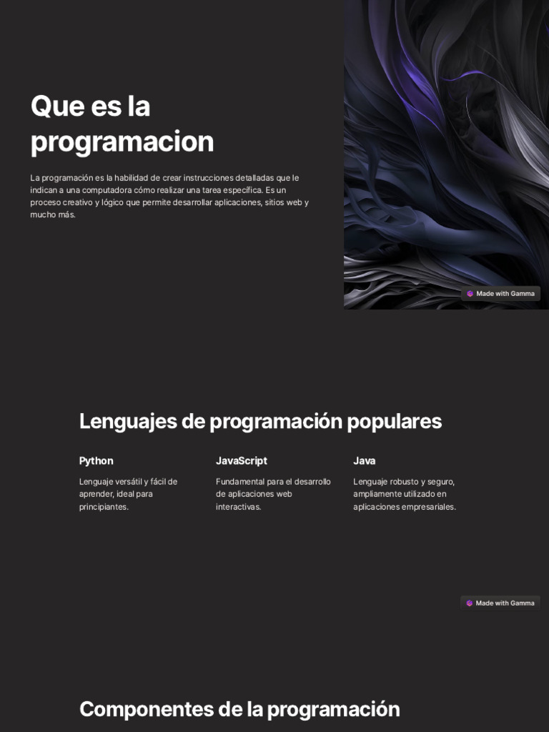 Que Es La Programacion PDF | PDF