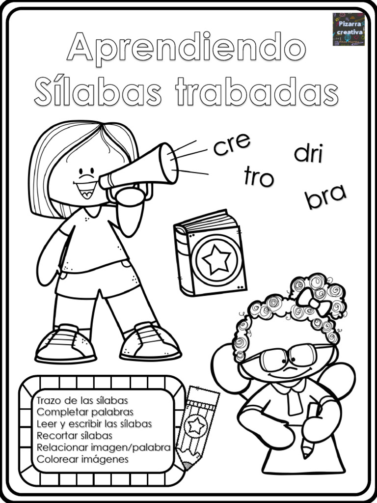Actividades para Aprender Sílabas Trabadas | PDF