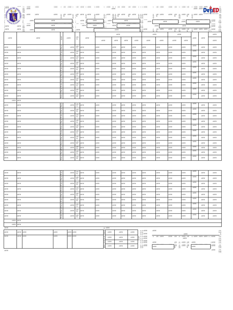 School Form 1 Overview | PDF