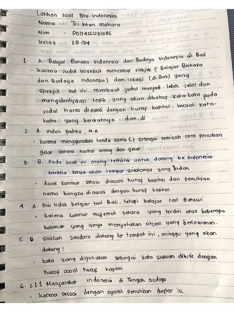 Tri Intan Mutiara 1B:D4 | PDF