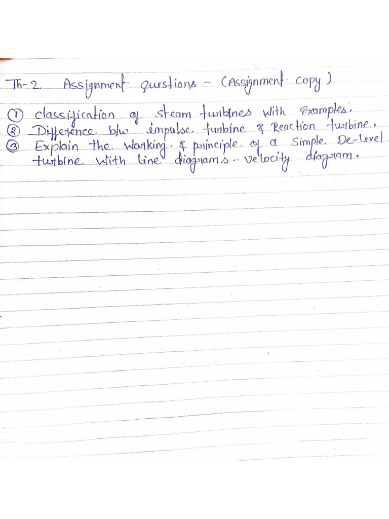 Thermal 2 Assignment | PDF