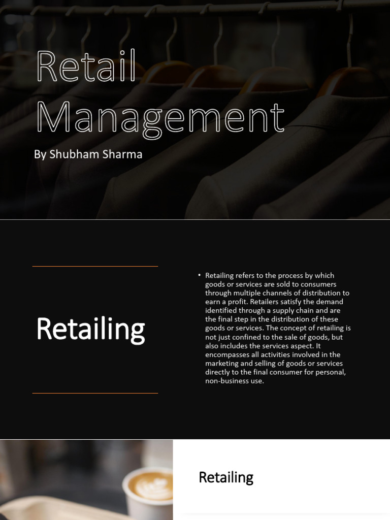 Unit 1 RM | PDF | Retail | Consumer Behaviour