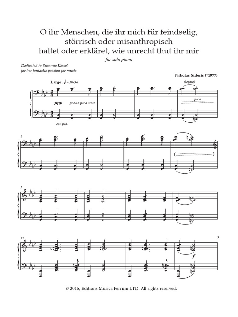 O Irh Menschen | PDF