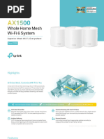 Setting Up Ethernet Backhaul for Deco | PDF | Network Switch | Wi Fi