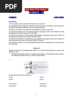 CBSE Class 10 Science Sample Paper 2025-26 _ Mock Paper 6 PDF | PDF | Alternating Current | Acid
